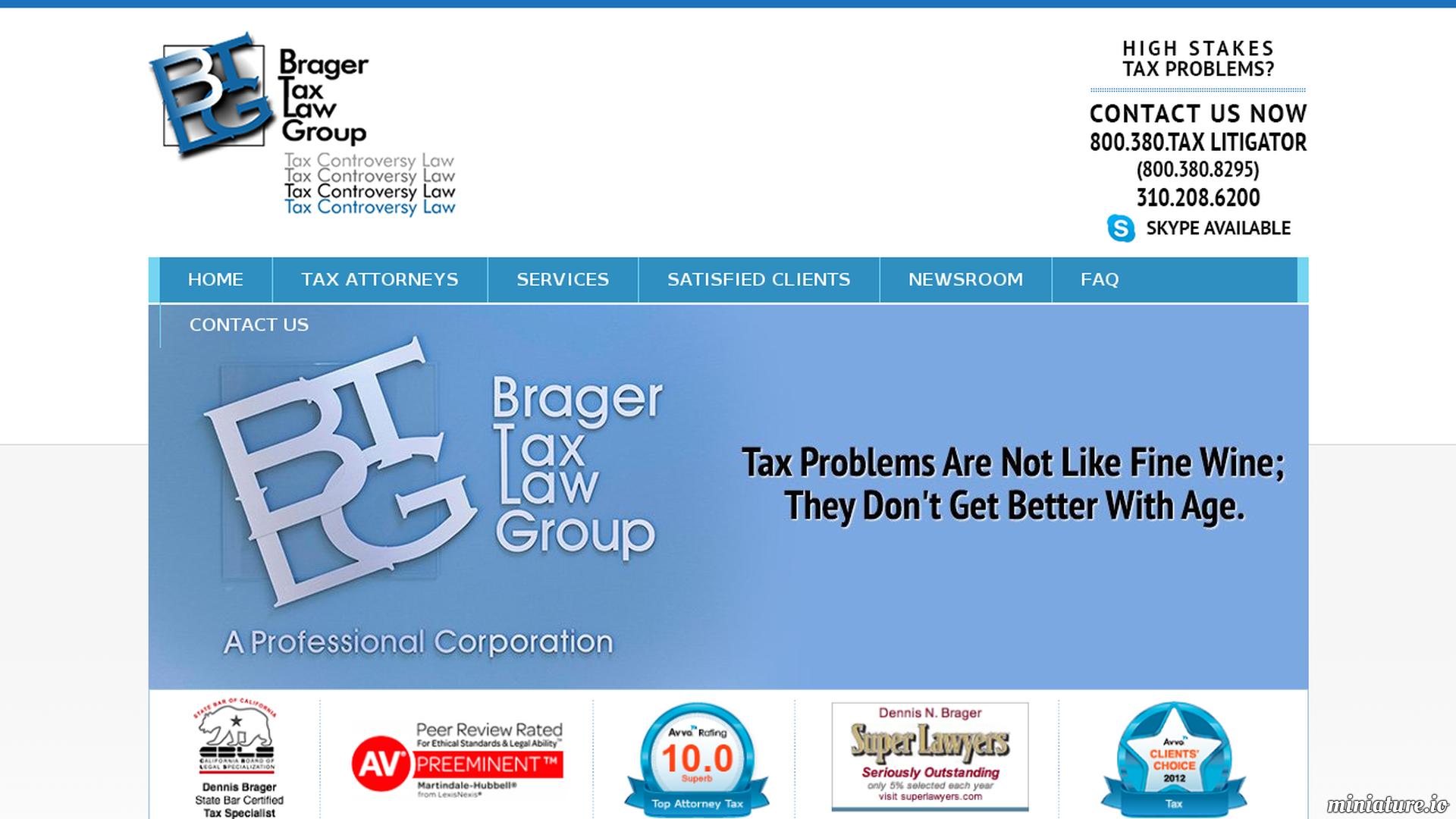 Review of Brager Tax Law Group